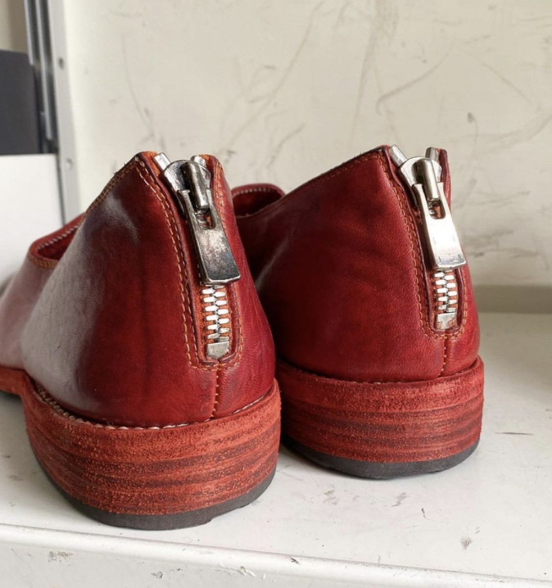 Guidi GUIDI OX13A Horse Back zip Leather Shoes | itssafehere.archives ...
