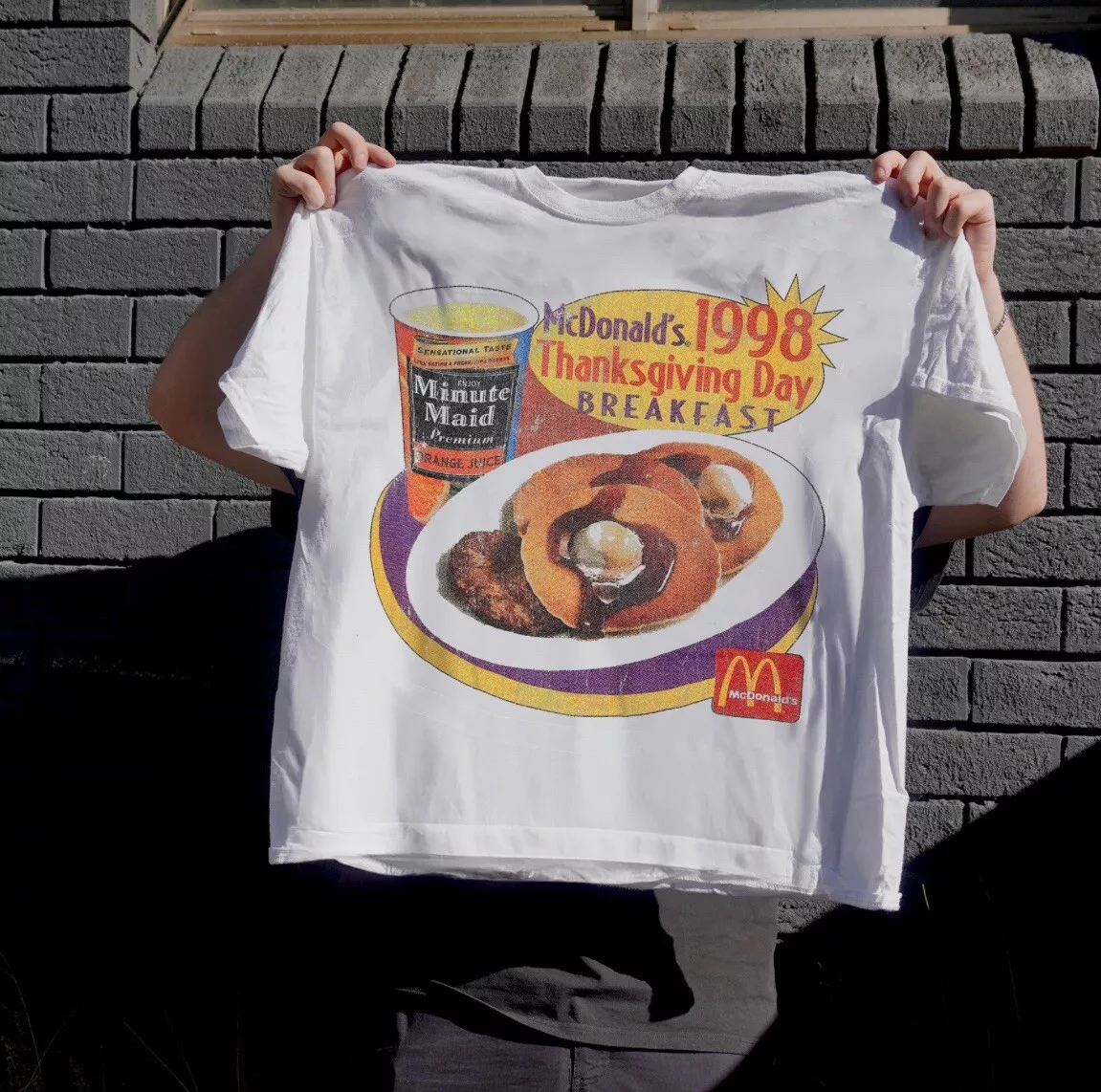Other Designers LARGE New McDonald’s 1998 Thanksgiving Tee | bsellsheat ...