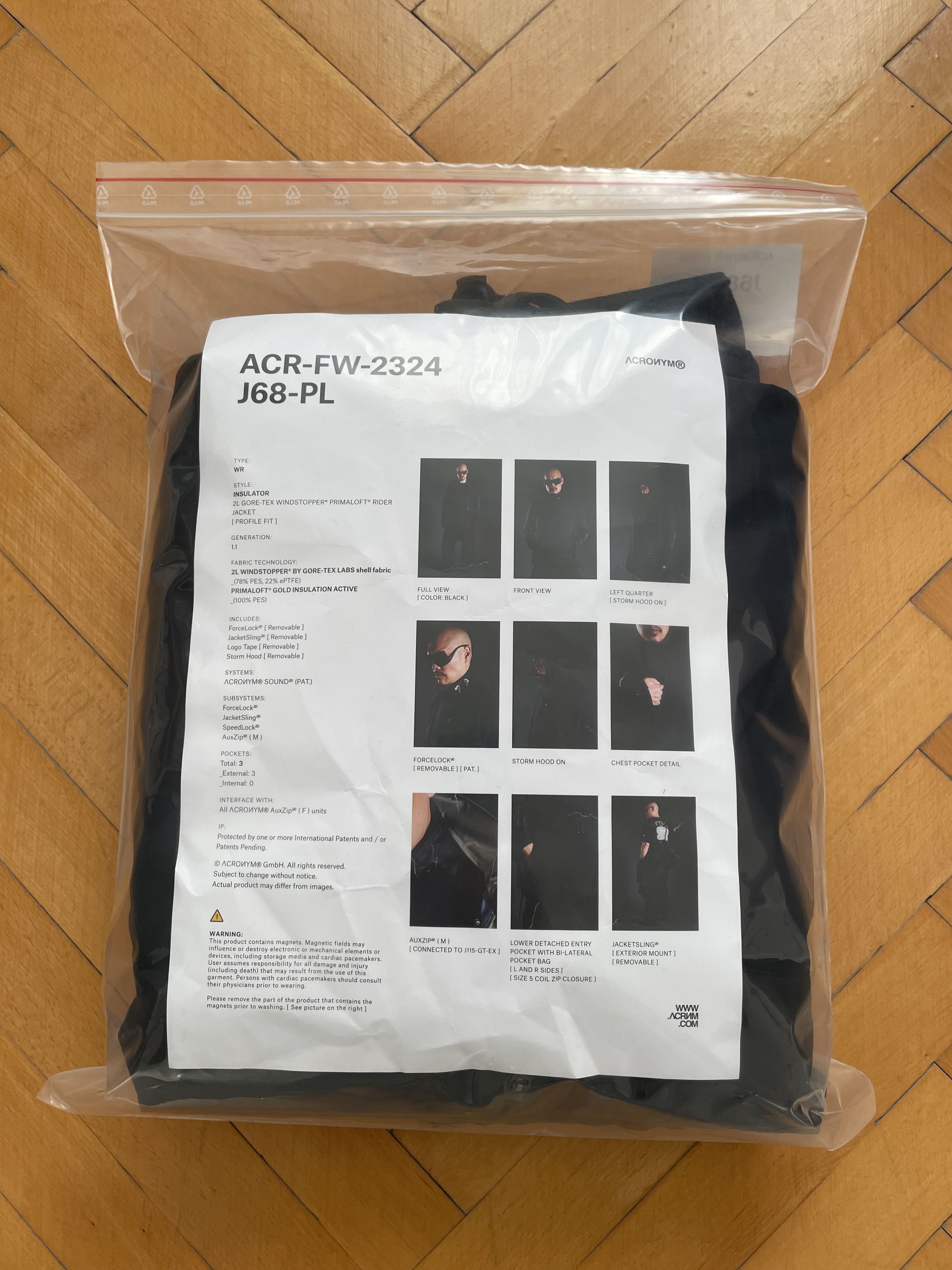 ACRONYM J68-PL | j10l12h8 | REVERSIBLE