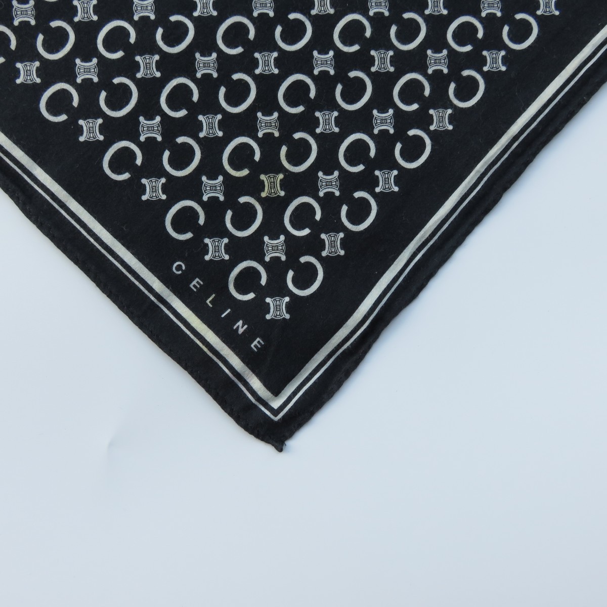CELINE Monogram Luxury Designer Bandana | zeroth | REVERSIBLE