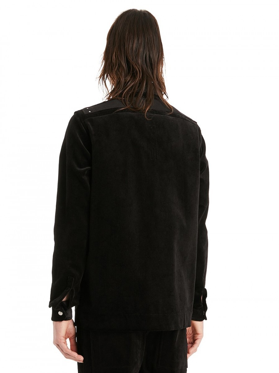 Rick Owens BNWT AW20 RICK OWENS "PERFORMA" FOUR POCKETS OUTSHIRT 54 ...