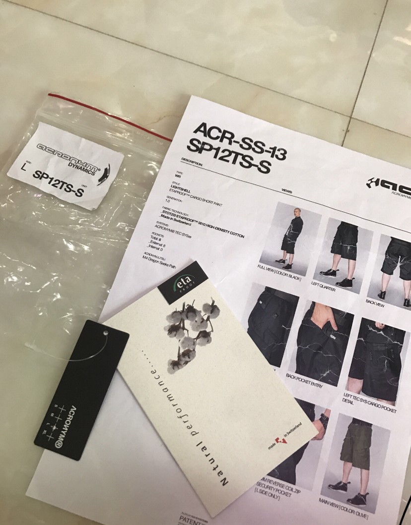 ACRONYM ACRONYM SP12TS-S | props | REVERSIBLE