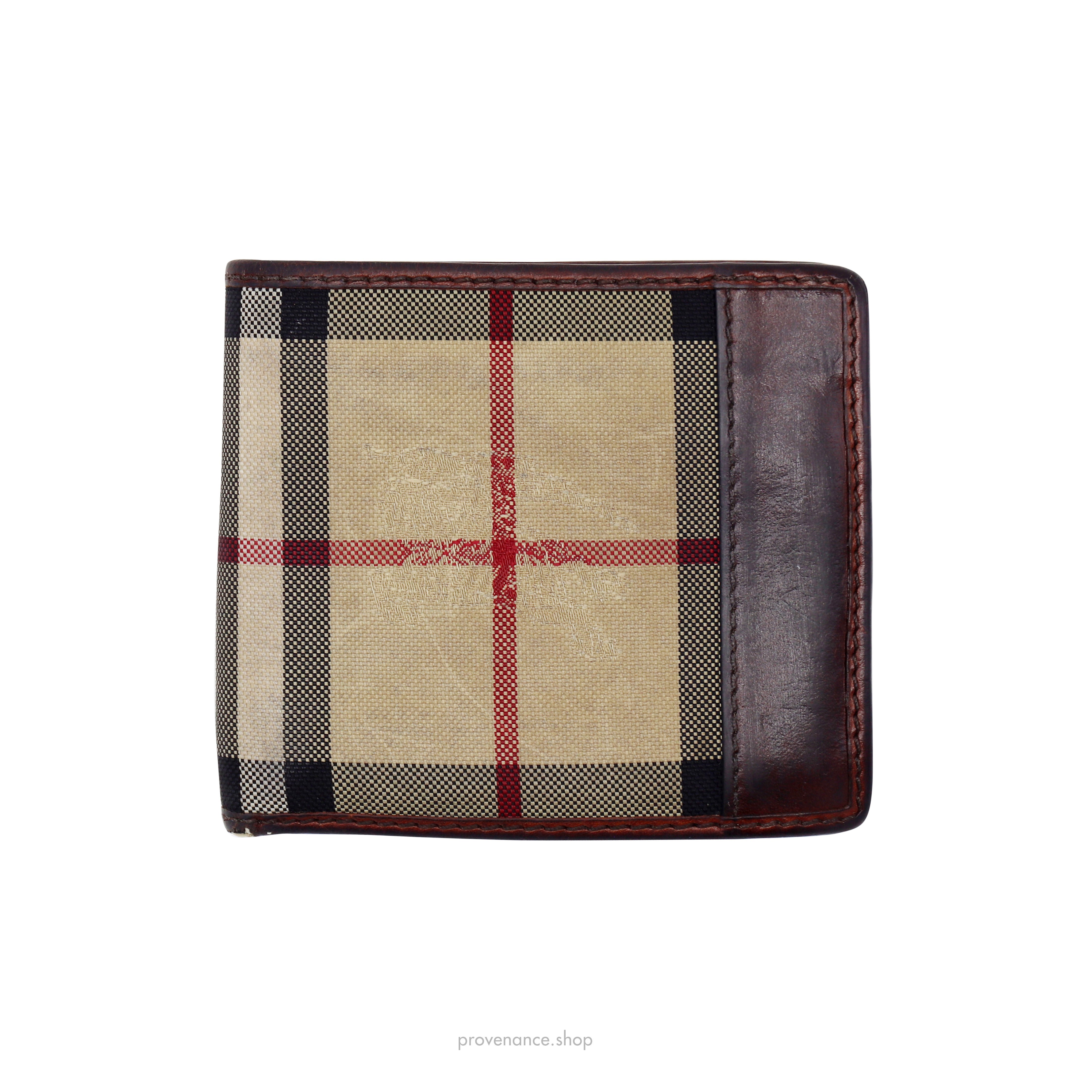Burberry Nova Check Bifold Wallet | provenance | REVERSIBLE