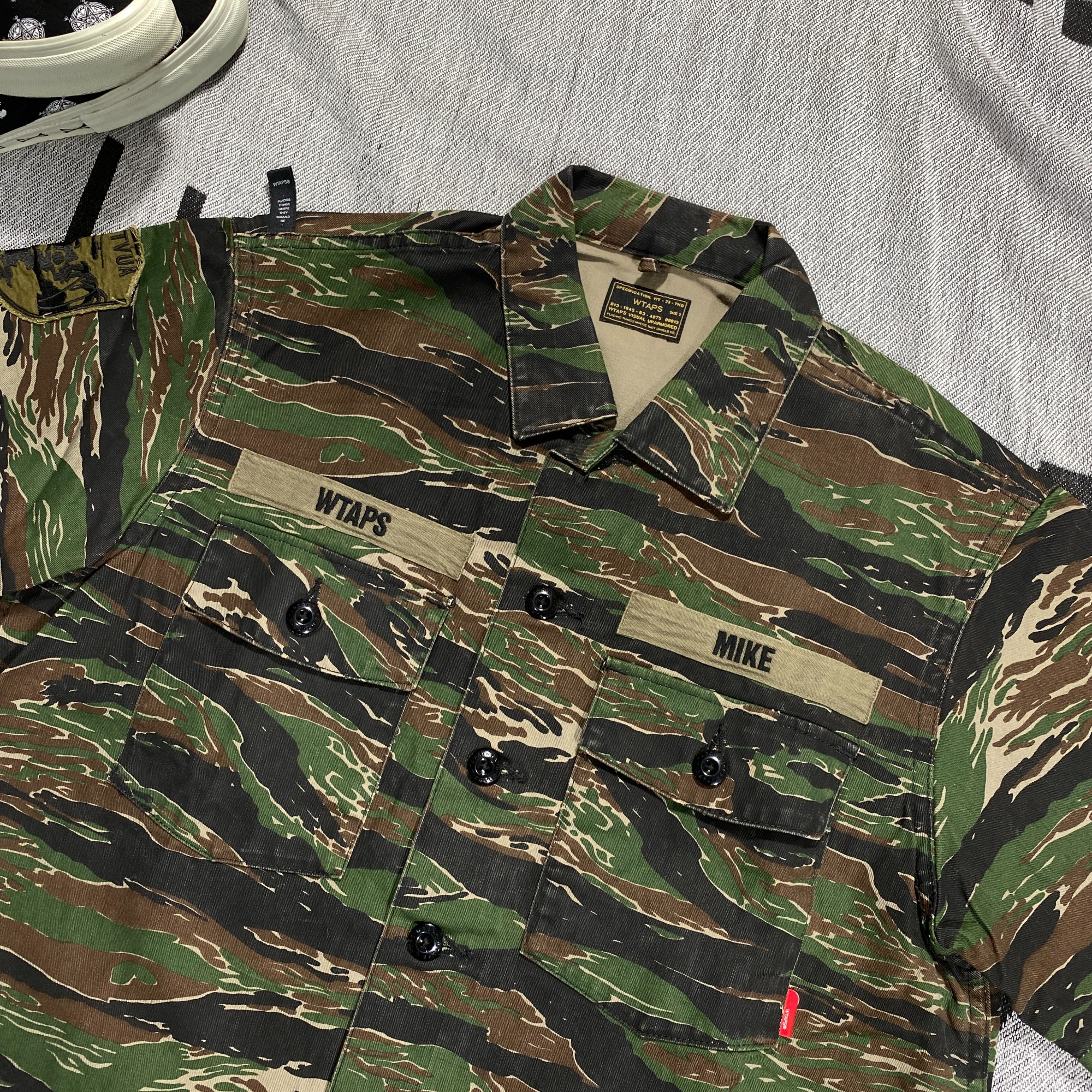 WTAPS WTAPS BUDS SS 02 SHIRTS CAMO TIGERS TRIPE | arcticst | REVERSIBLE