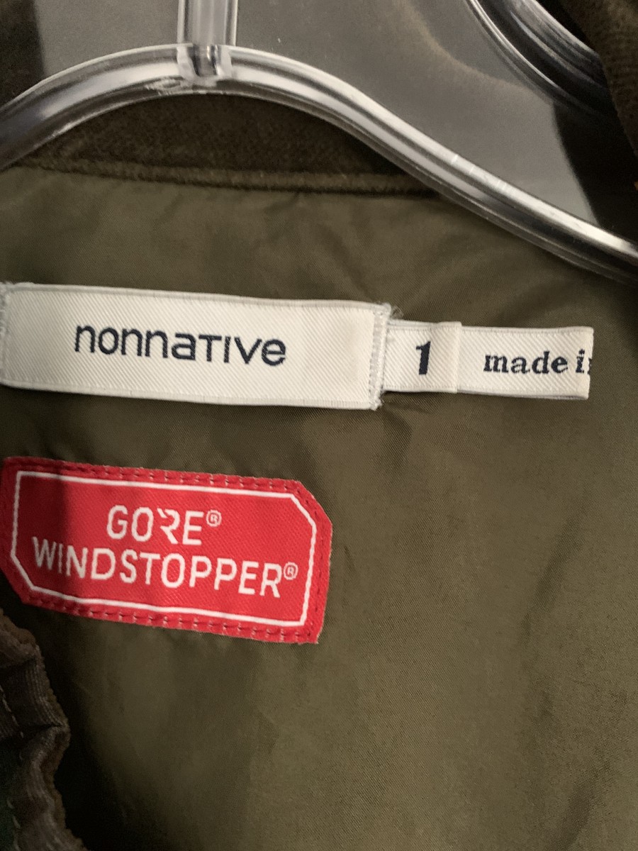 nonnative Nonnative Trooper Camo Jacket with 2L Windstopper Gore-Tex | gpa21 | REVERSIBLE