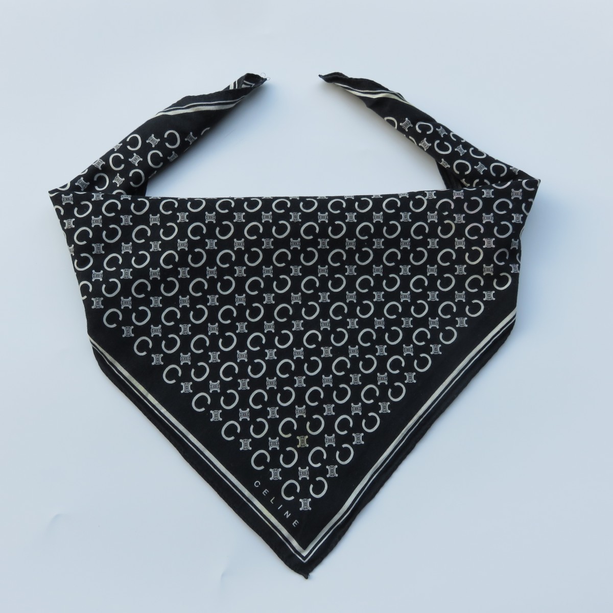 CELINE Monogram Luxury Designer Bandana | zeroth | REVERSIBLE