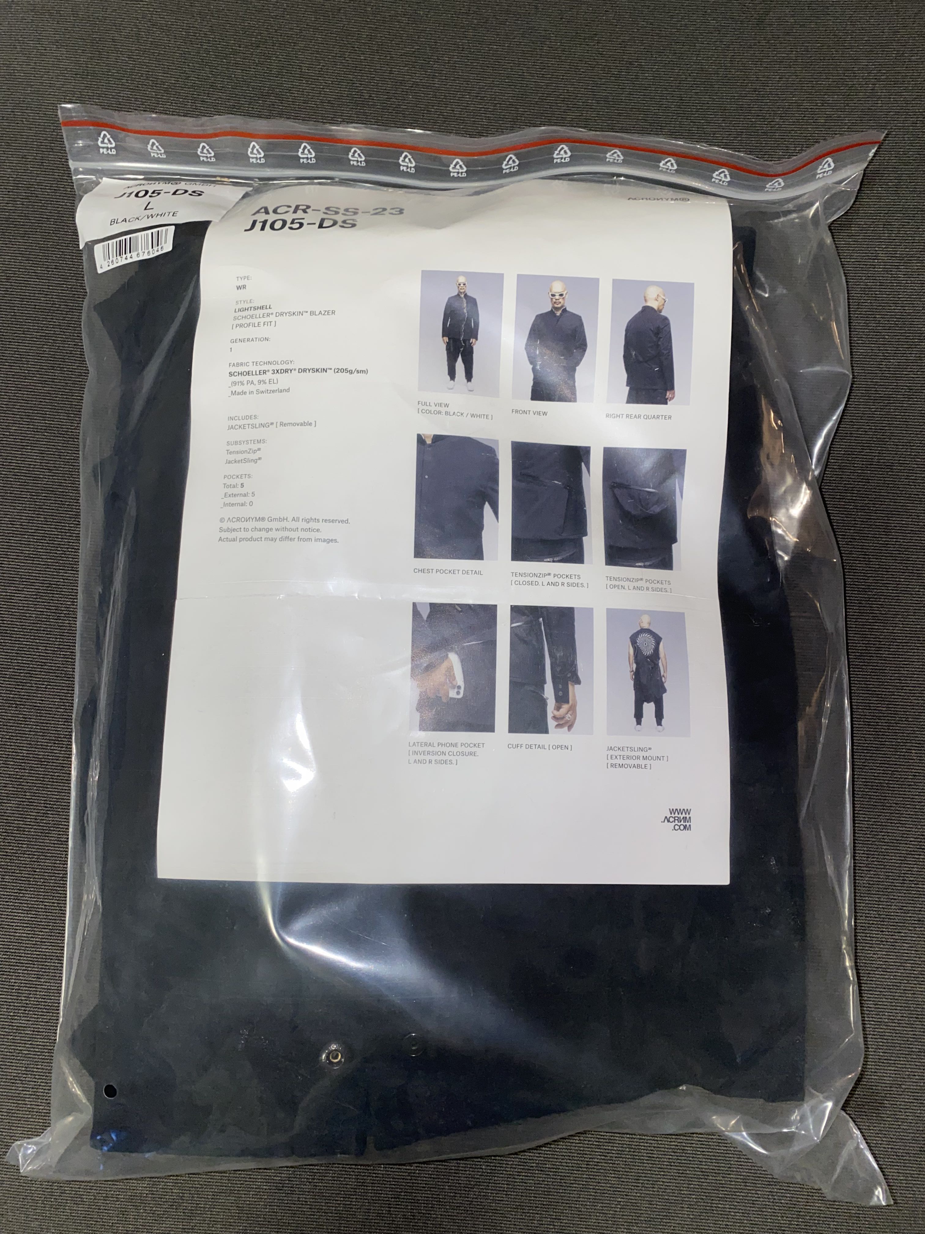 ACRONYM J105-DS | flipflop214 | REVERSIBLE