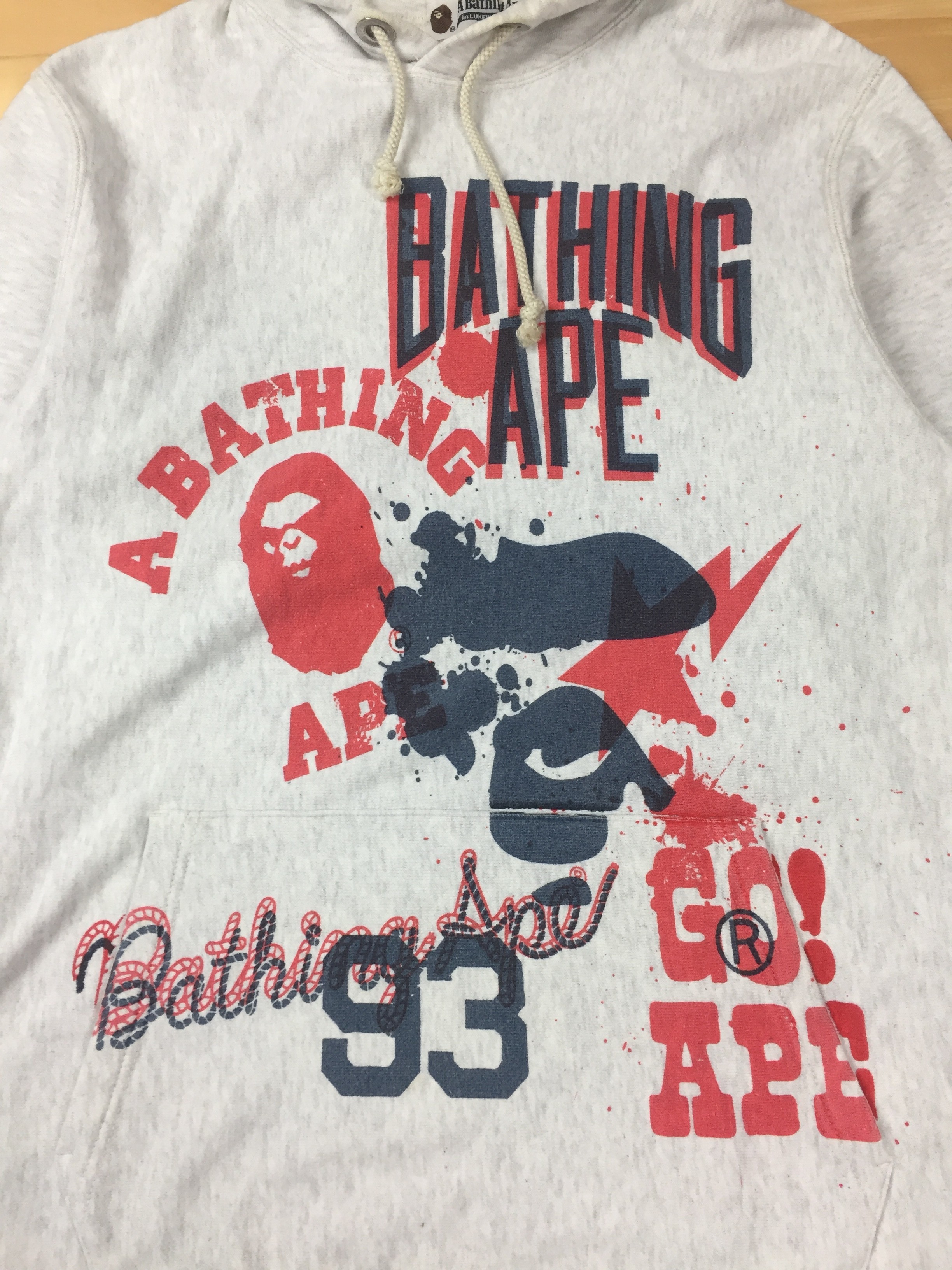 A BATHING APE® Bape Different Logos Hoodies | froxento | REVERSIBLE
