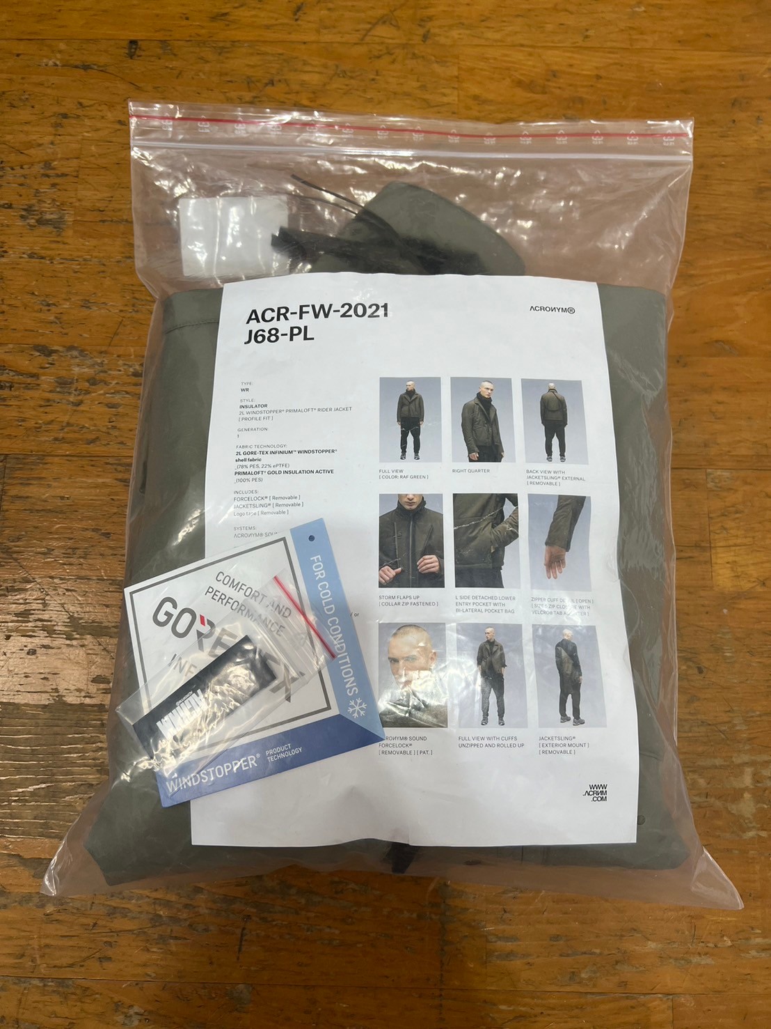 ACRONYM ACRONYM J68-PL | b125520899 | REVERSIBLE
