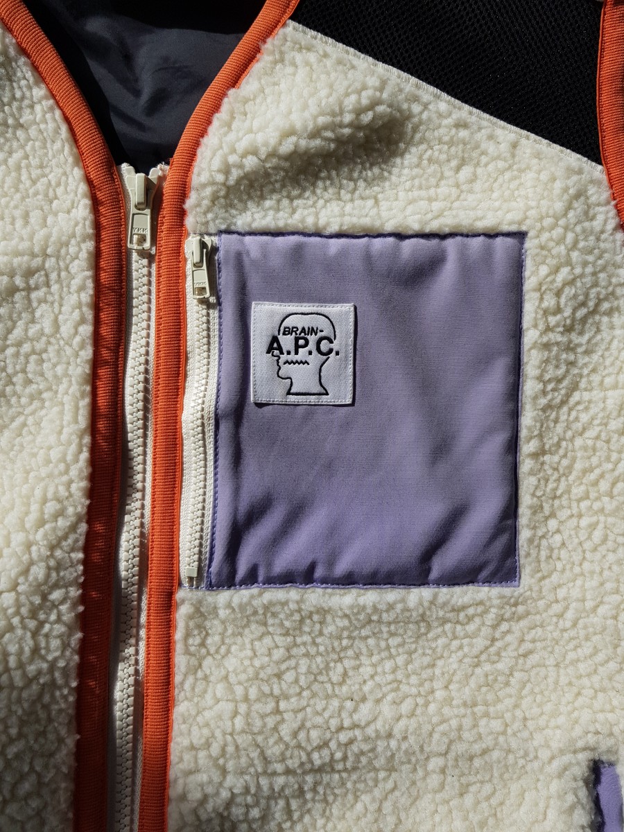 A.P.C. A.P.C X Brain Dead Sherpa Vest | kball88 | REVERSIBLE
