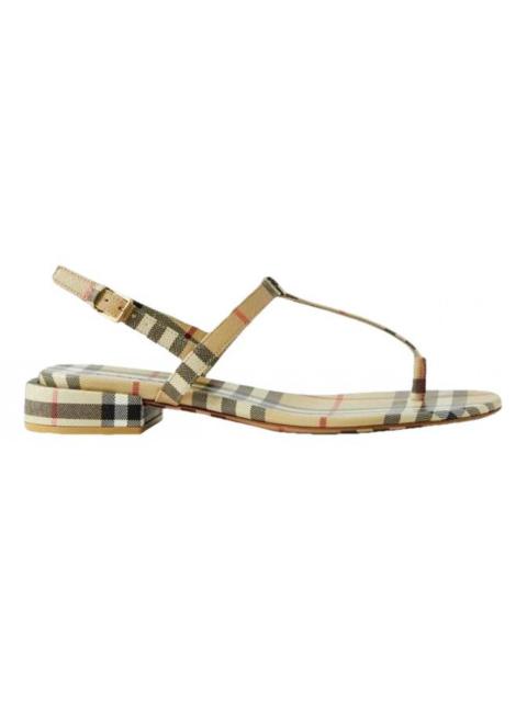 Burberry Leather sandal | all_shades_shop | REVERSIBLE