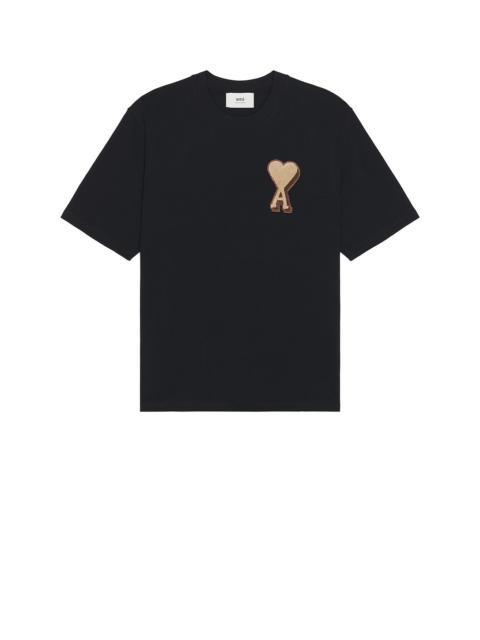 adidas adidas Designed-For- Intensity T-Shirt Glow Blue | REVERSIBLE