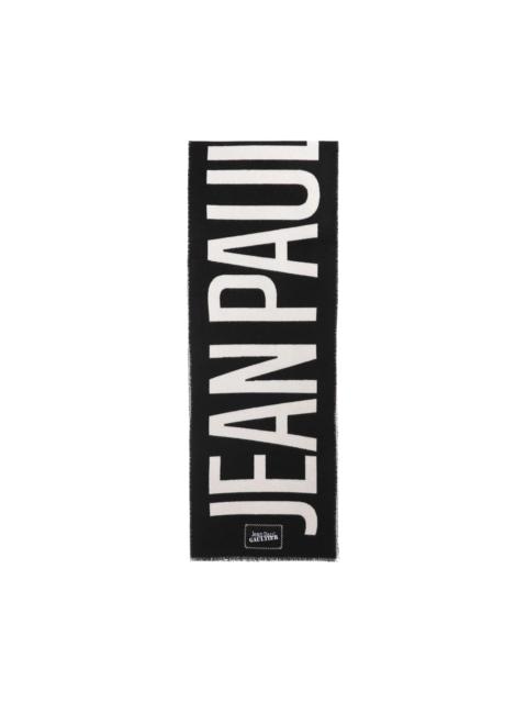 Jean Paul Gaultier Jean Paul Gaultier Logo Scarf 'Black/White' | goat ...
