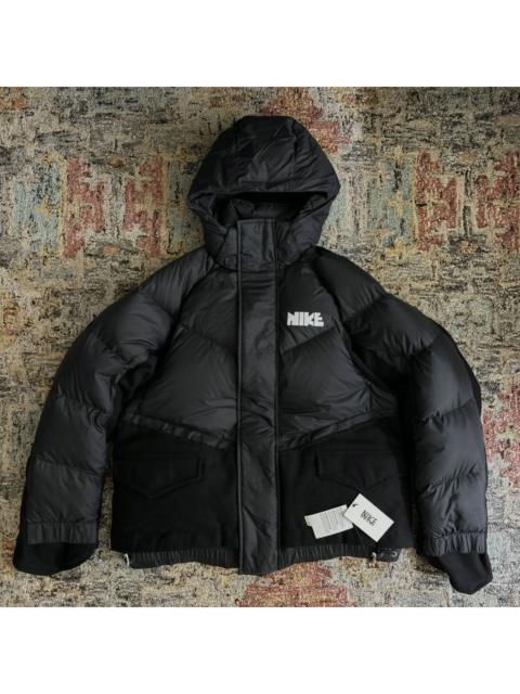 Nike AW20 NRG wool down parka goose jacket lab black puffer | codith ...