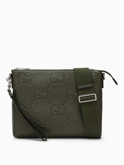 GUCCI Gucci Green Jumbo Gg Shoulder Bag Men | luosophy | REVERSIBLE
