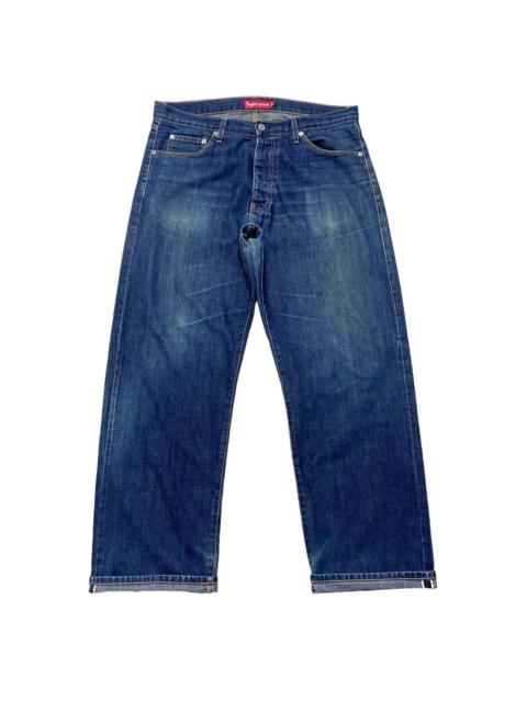 Supreme Vintage Supreme Denim Selvedge Jeans Distressed | tamadakat0 ...