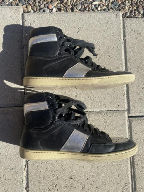 SAINT LAURENT Saint Laurent Court Classic High Tops | entropystudios ...