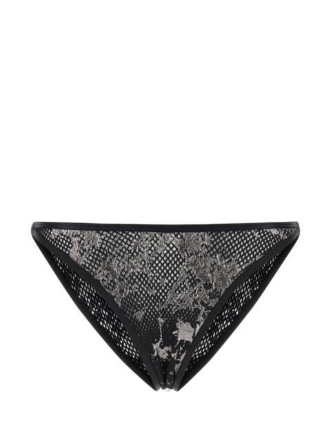 Diesel Diesel Women Two-Tone Mesh Diesel X Savage X Fenty Fishnet ...