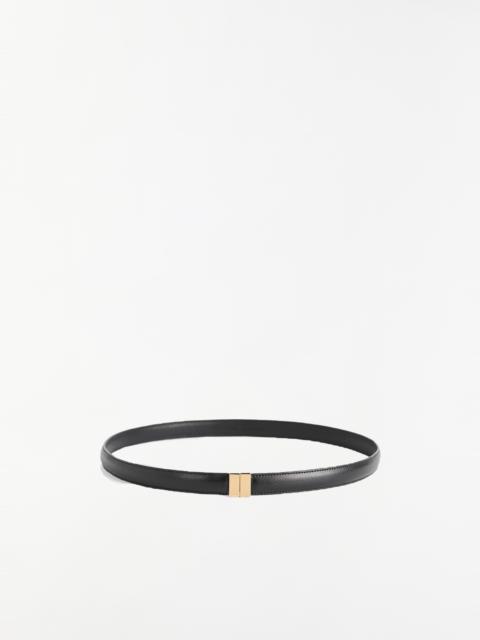Totême Slide Clasp Leather Belt | lagarconne | REVERSIBLE