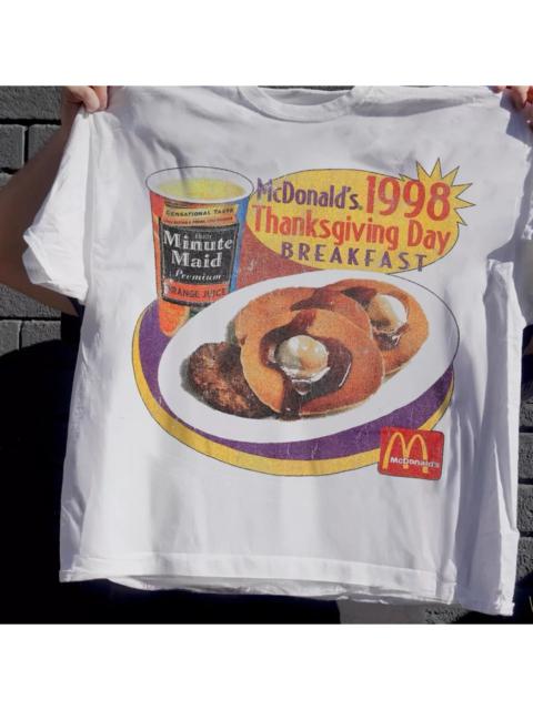 Other Designers LARGE New McDonald’s 1998 Thanksgiving Tee | bsellsheat ...