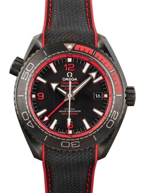 OMEGA Omega Seamaster Planet Ocean Deep Black | bobswatches | REVERSIBLE