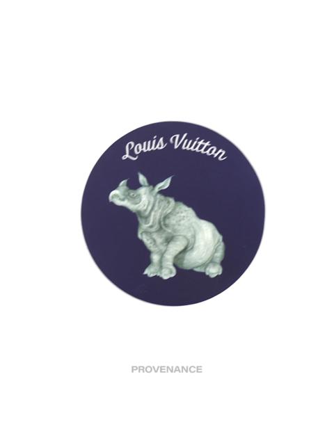 Louis Vuitton Louis Vuitton Sticker - Chapman Bros. Rhino | provenance ...