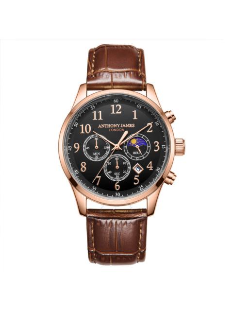 Other Designers Anthony James - Anthony James Moonphase Chronograph ...
