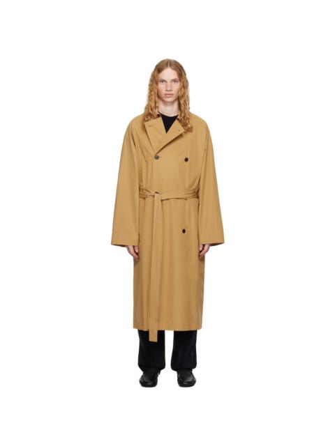 The Row Tan Kold Trench Coat | ssense | REVERSIBLE