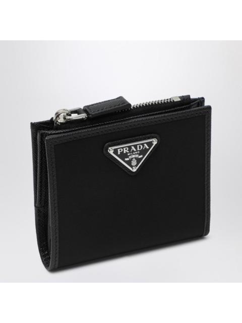 Prada Prada Black Re-Nylon Small Wallet Men | luosophy | REVERSIBLE
