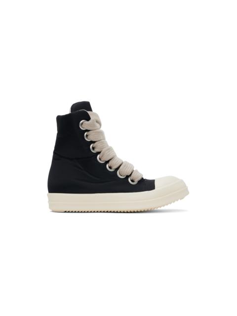 Rick Owens DRKSHDW Black Jumbo Lace Puffer Sneakers | ssense | REVERSIBLE Rick Owens DRKSHDW Black Jumbo Lace Puffer Sneakers | ssense | REVERSIBLE