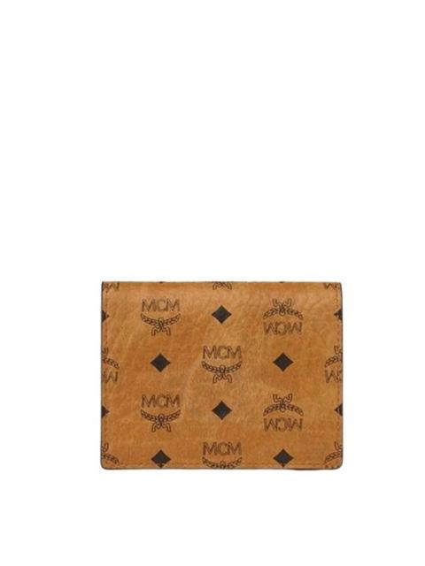 MCM Mcm Aren Snap Wallet With Coin Pocket In Visetos | jomashop ...