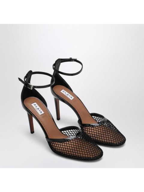 Alaïa Alaia High Black Mesh Pumps Women | luosophy | REVERSIBLE