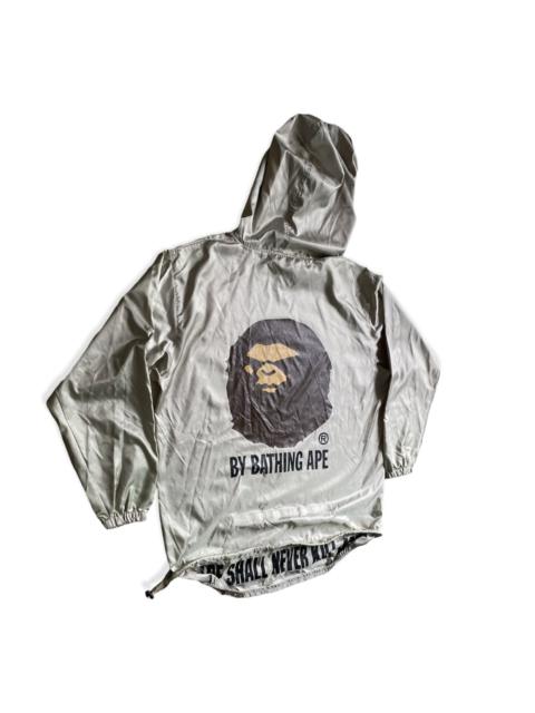 A BATHING APE® Very Rare Vintage 90’s Bape Mad Face Pull Over Rain Coat ...