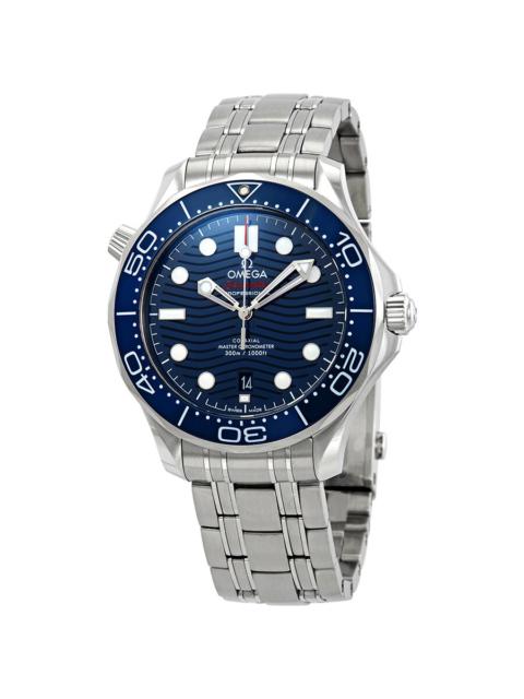 OMEGA Omega Seamaster Automatic Blue Dial Steel Men's Watch 210.30.42 ...