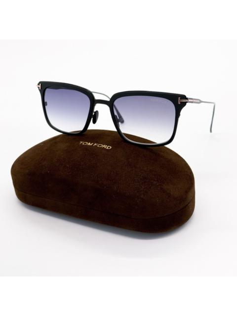 TOM FORD NEW TOM FORD HAYDEN TF831 02B TITANIUM SUNGLASSES FT0831/S ...