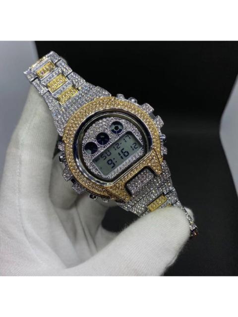 Other Designers New Simulated Diamond Digital Led Iced Out G-Shock ...
