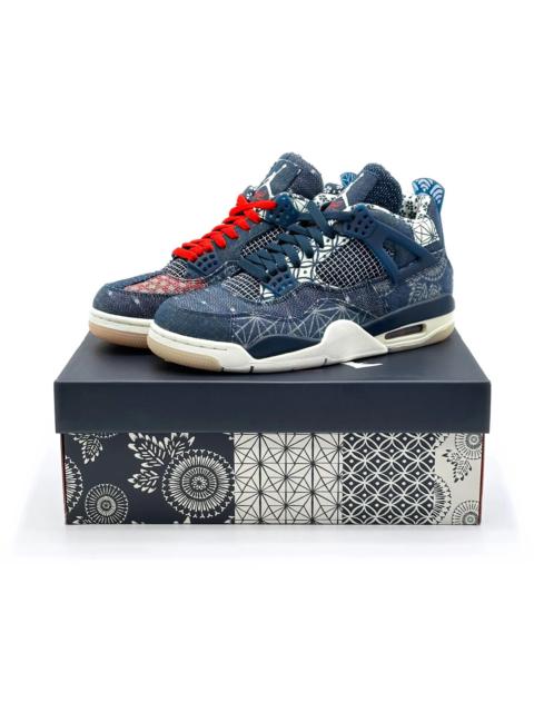 Nike Nike Air Jordan 4 SE Sashiko Deep Ocean Sail Cement Fire Red Grey ...