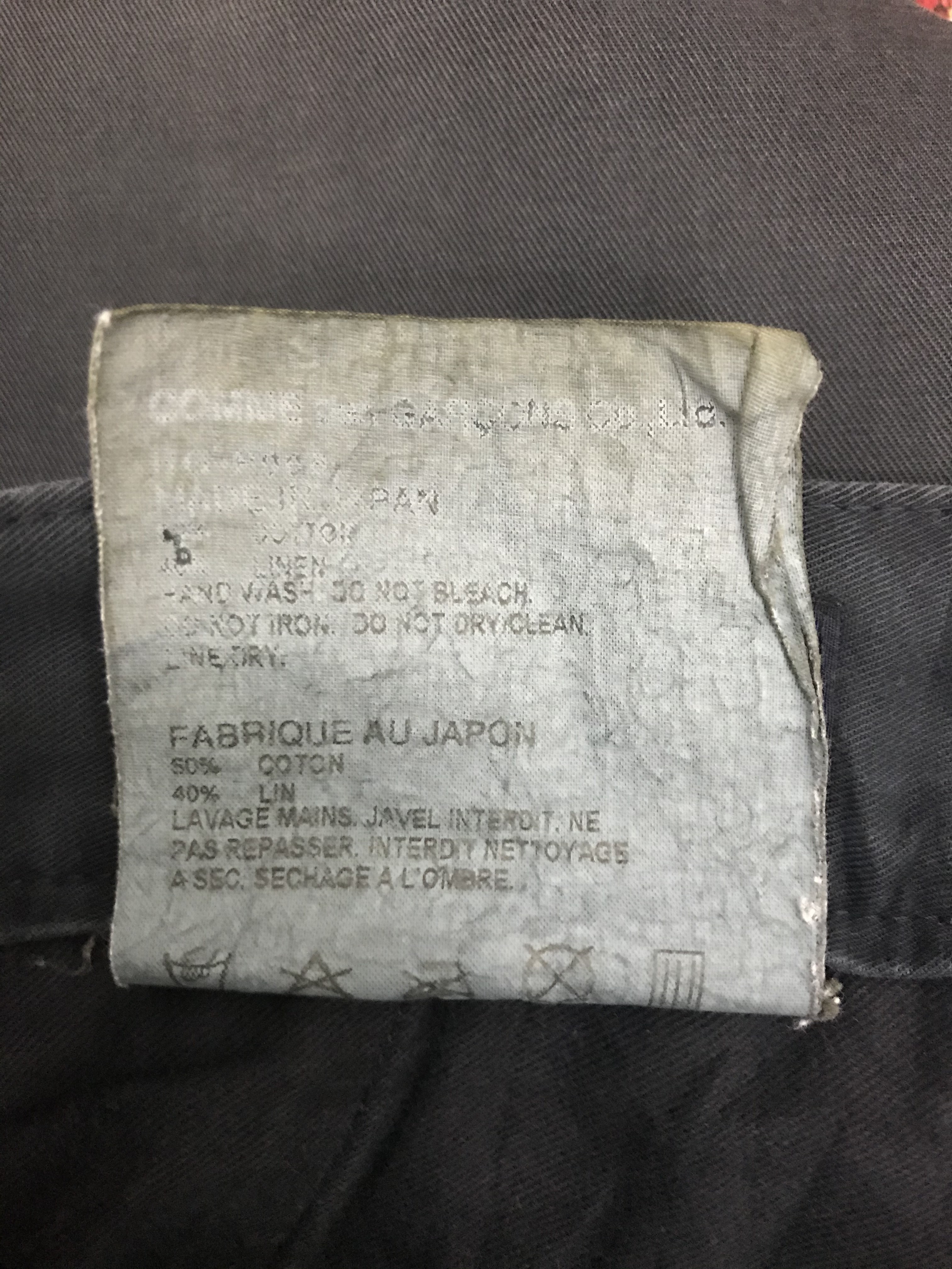 Comme Des Garçons Comme Des Garcons Homme Pants Comme Des Garçons Comme Des Garcons Homme Pants