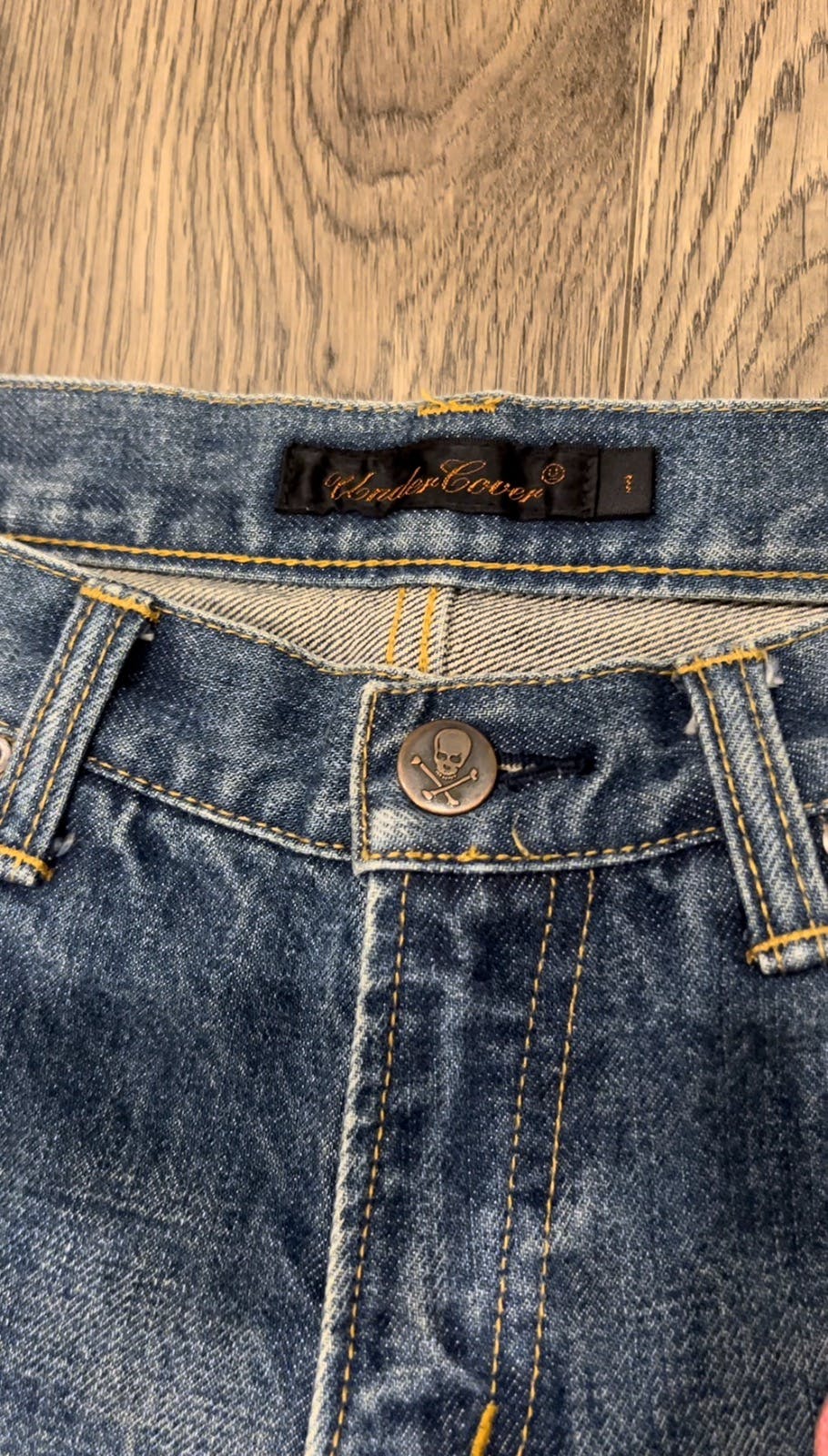 UNDERCOVER Undercover AW05 “Arts & Crafts” Hearts Denim UNDERCOVER Undercover AW05 “Arts & Crafts” Hearts Denim