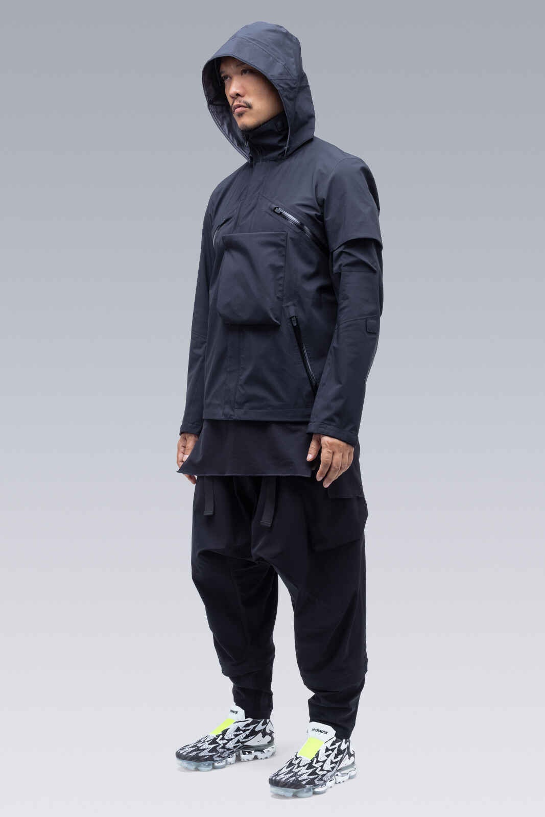 ACRONYM J1A-GT 3L Gore-Tex® Pro Interops Jacket Black ACRONYM J1A-GT 3L Gore-Tex® Pro Interops Jacket Black
