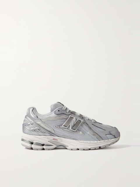 New Balance + Akio Hasegawa 1906 leather-trimmed mesh sneakers | REVERSIBLE