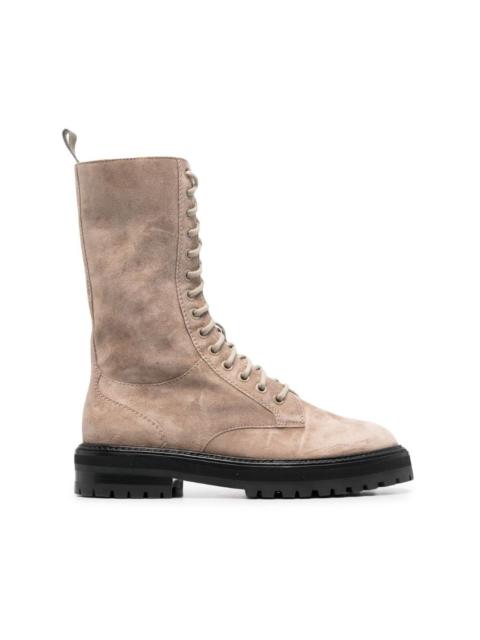 JIMMY CHOO Cora tall combat boots | REVERSIBLE