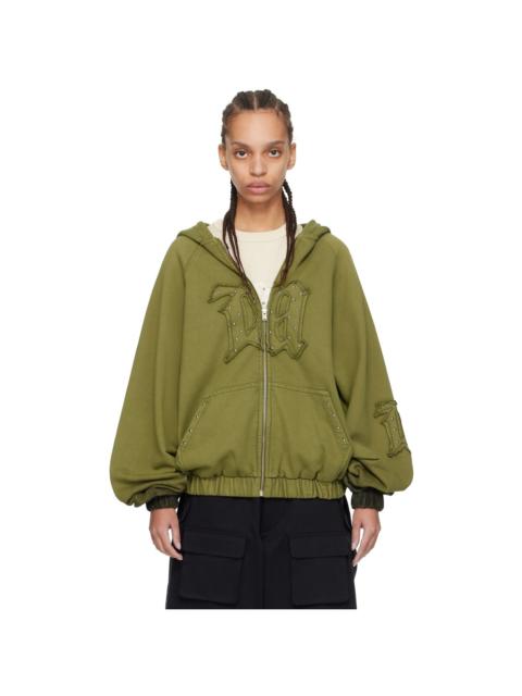 MISBHV Green Metamorph Hoodie | REVERSIBLE