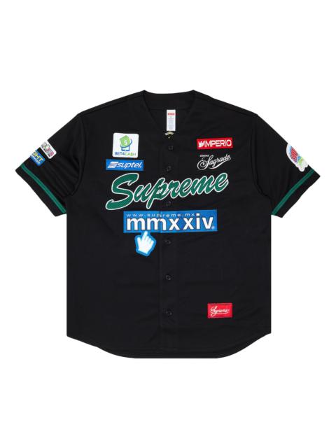 Supreme Supreme x Martine Rose Football Jersey 'Black Supreme Supreme x Martine Rose Football Jersey 'Black