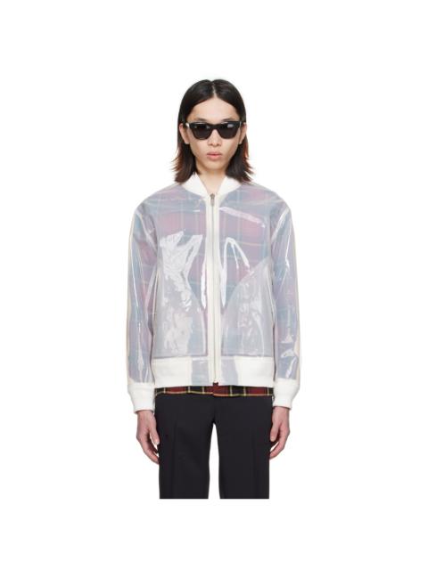 UNDERCOVER White Bomber Jacket | REVERSIBLE