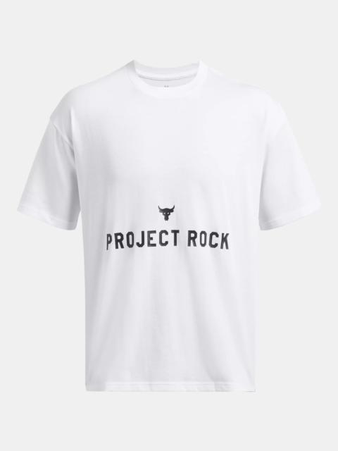 Under Armour Men's Project Rock Heavyweight Badge Of Honor Short Sleeve ...