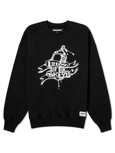 NEIGHBORHOOD Pigment Dyed Sweat Shirt LS Black | REVERSIBLE NEIGHBORHOOD Pigment Dyed Sweat Shirt LS Black | REVERSIBLE
