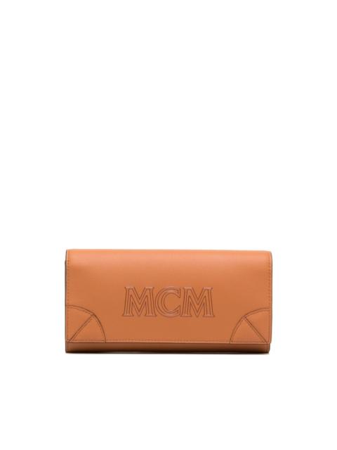 MCM Aren logo-embossed leather wallet | REVERSIBLE