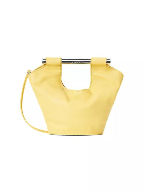 STAUD Mar Mini Leather Bucket Bag | REVERSIBLE