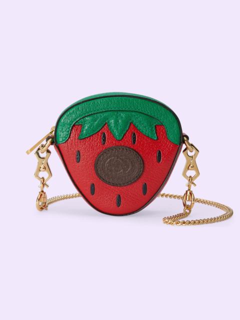 GUCCI Strawberry-shaped mini bag | REVERSIBLE